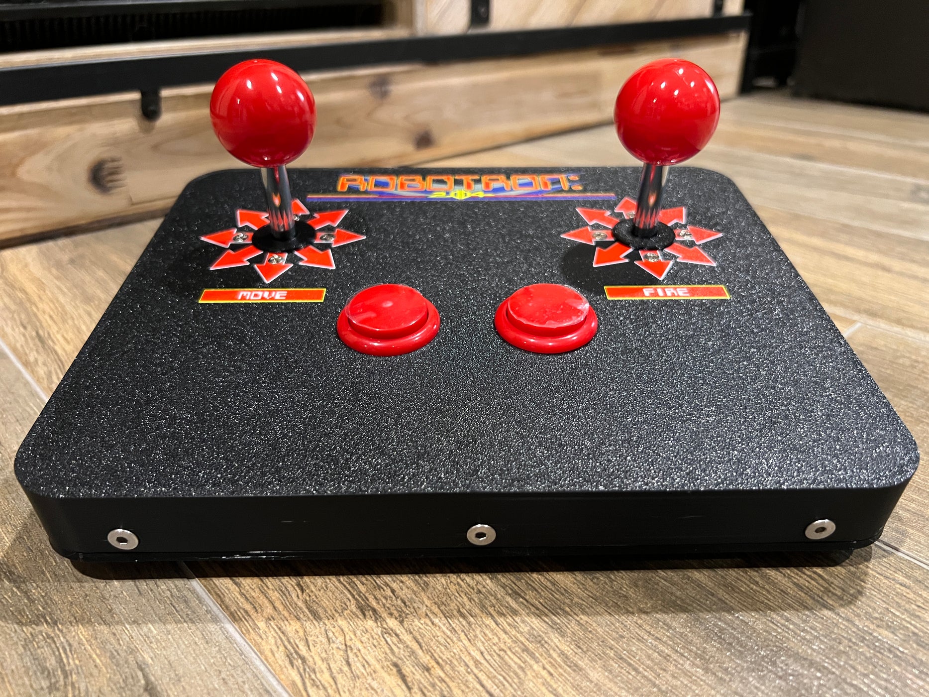 RetroGameBoyz USB Robotron Themed - 4 Button Arcade Stick - USB Versio ...