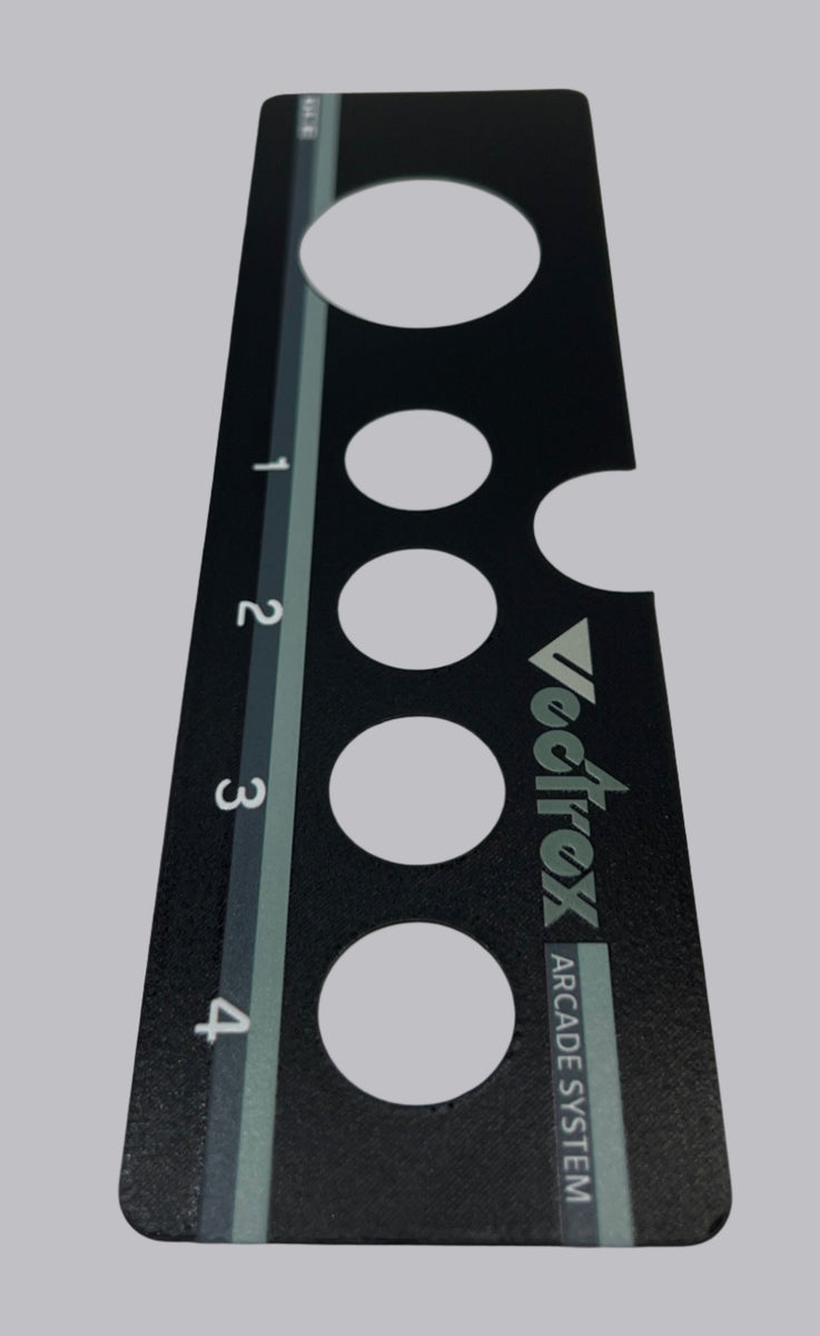 Vectrex Controller Control Panel Overlay Label Sticker Decal Faceplate ...