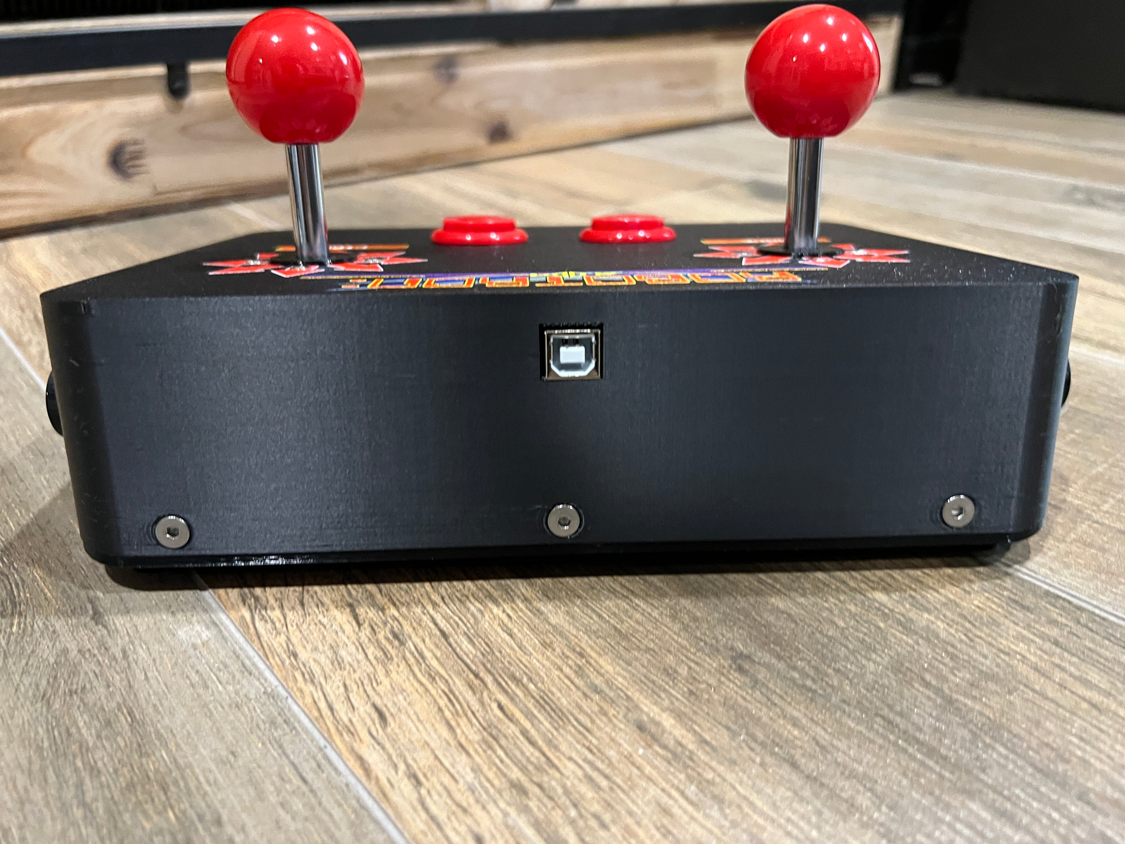 RetroGameBoyz USB Robotron Themed - 4 Button Arcade Stick - USB Versio ...