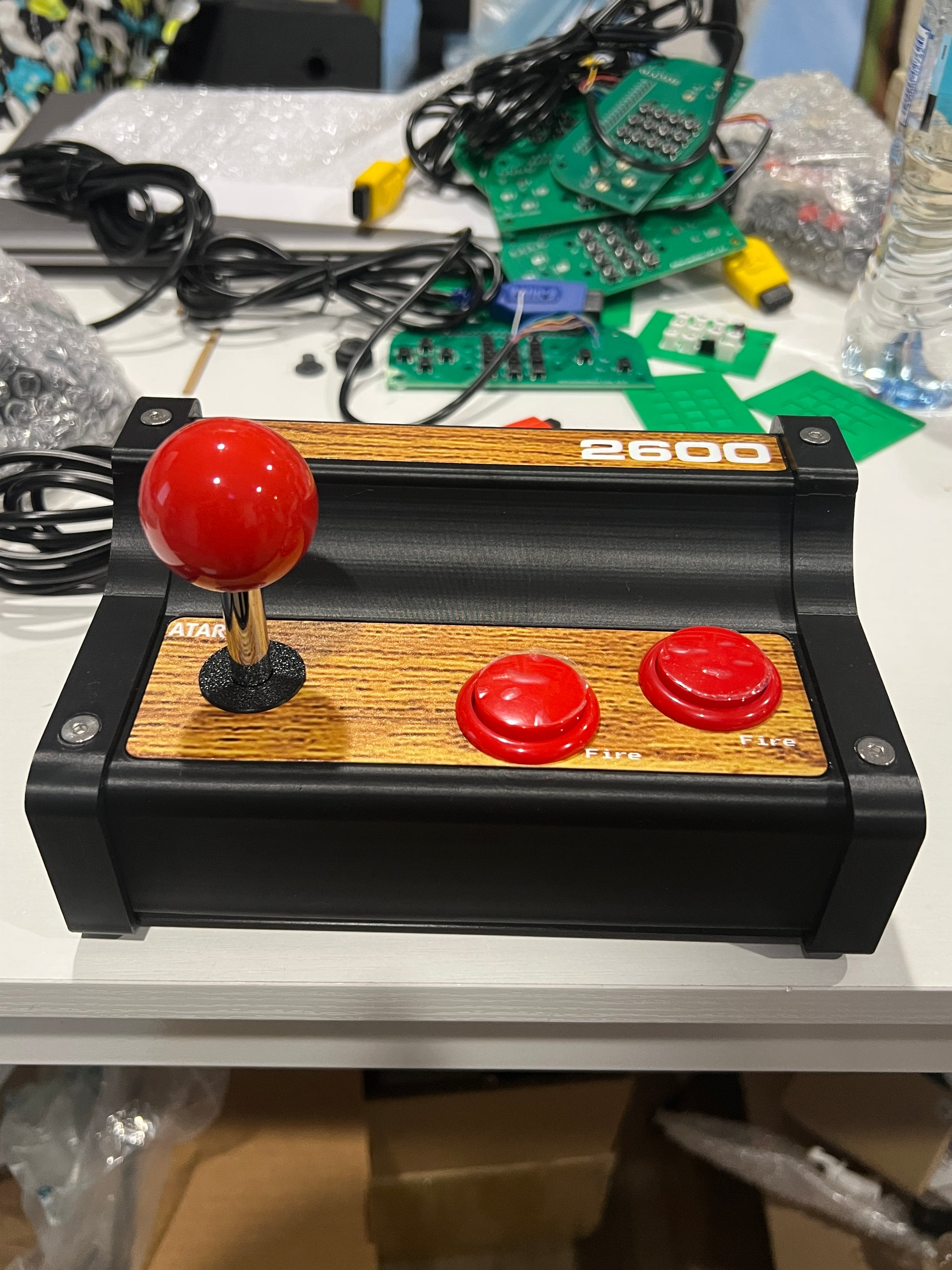 Atari 7800 7800+ 2600 2600+ USB MSX Sega Master System Arcade Stick Co ...