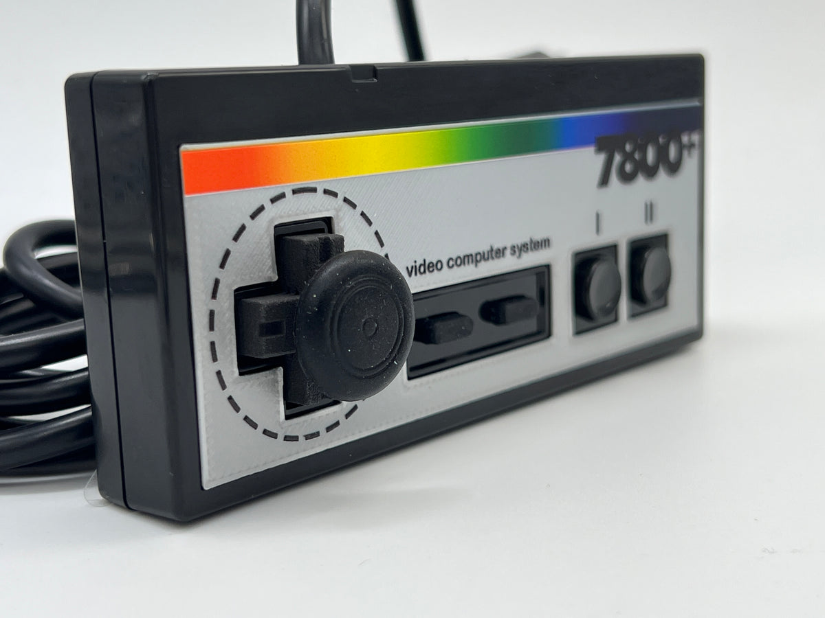 Atari 7800+ 2600+ Controller Joystick Control Pad Gamepad - “Metallic ...