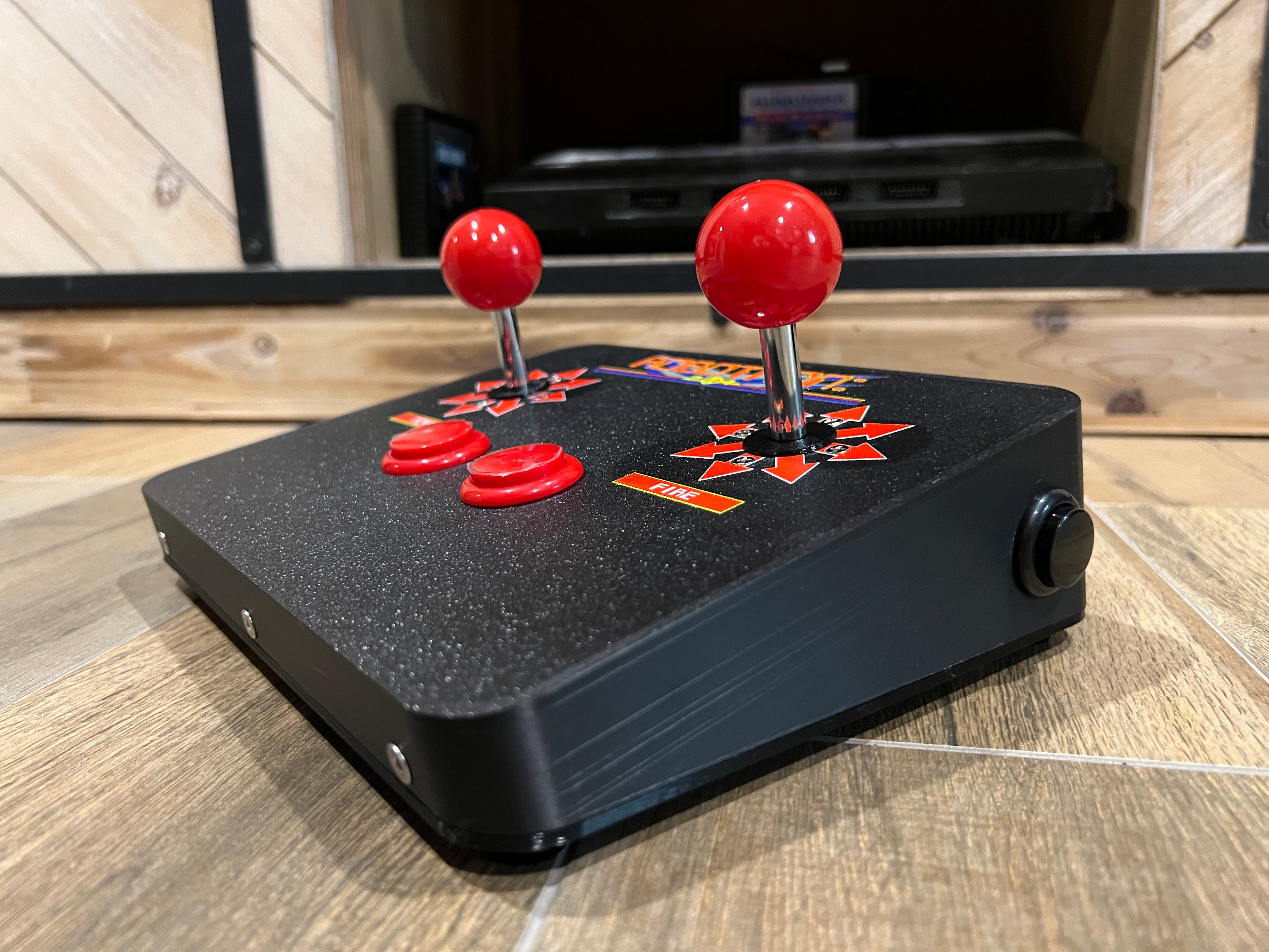 RetroGameBoyz USB Robotron Themed - 4 Button Arcade Stick - USB Versio ...