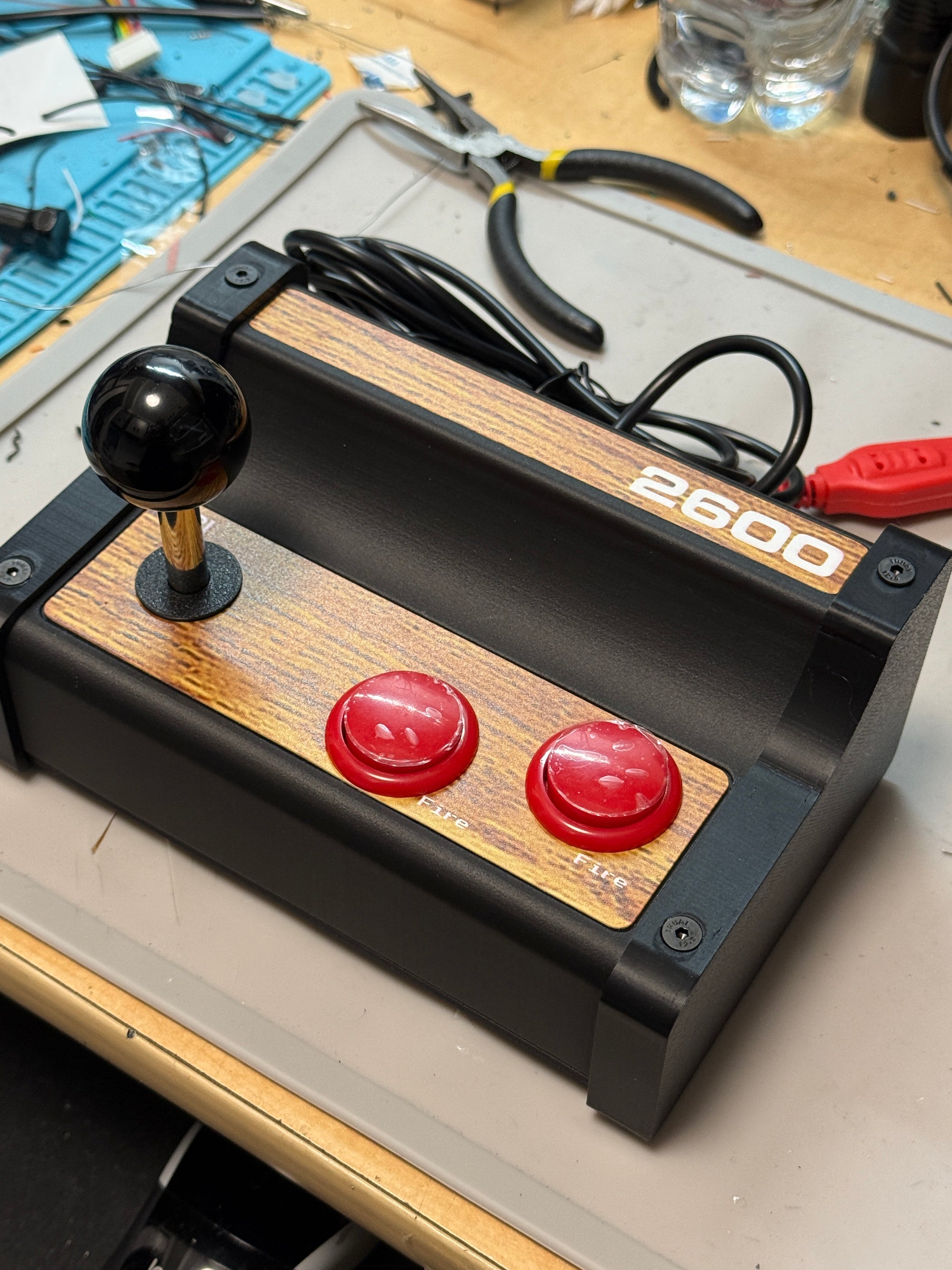 Atari 7800 7800+ 2600 2600+ USB MSX Sega Master System Arcade Stick Co ...