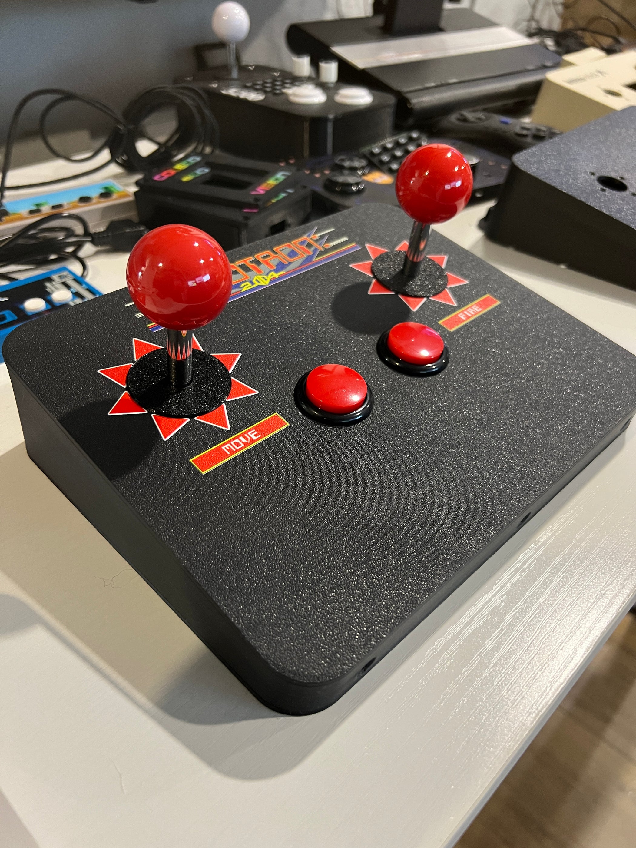 Atari 7800 Robotron Dual Arcade Stick - Original Hardware Version ...