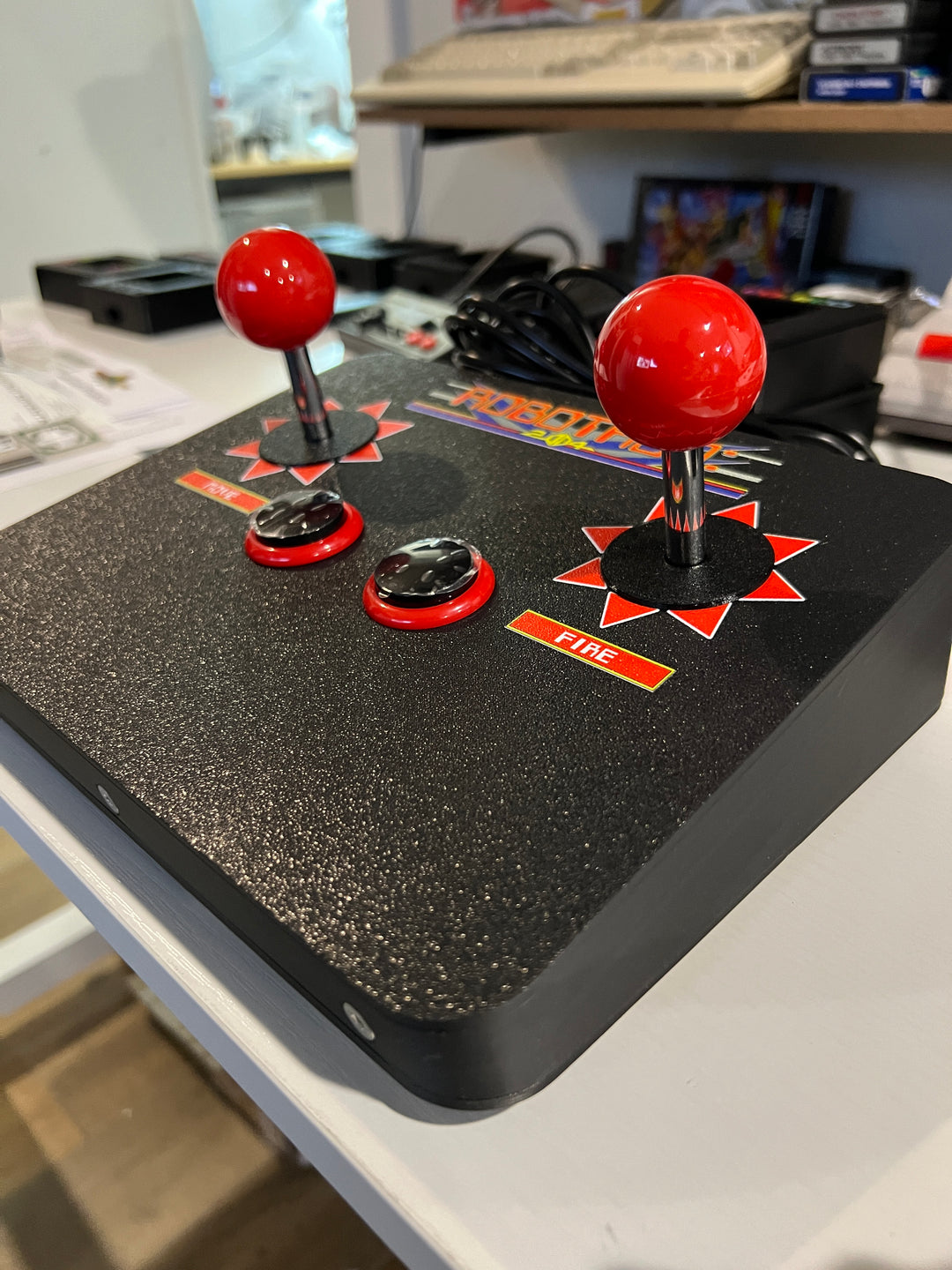Atari 7800 Robotron Dual Arcade Stick - Original Hardware Version ...