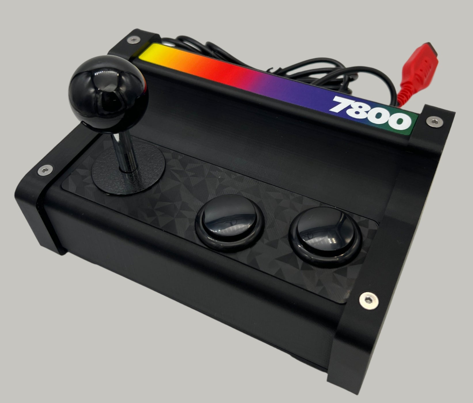 Atari 7800 7800+ 2600 2600+ USB MSX Sega Master System Arcade Stick Co ...