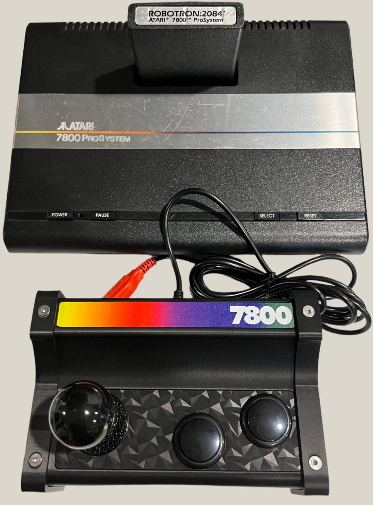 Atari 7800 7800+ 2600 2600+ USB MSX Sega Master System Arcade Stick Co ...