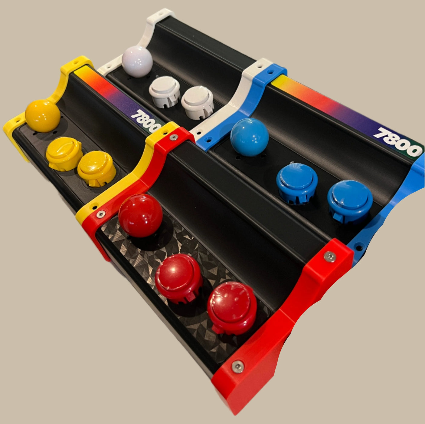 Atari 7800 7800+ 2600 2600+ USB MSX Sega Master System Arcade Stick Co ...
