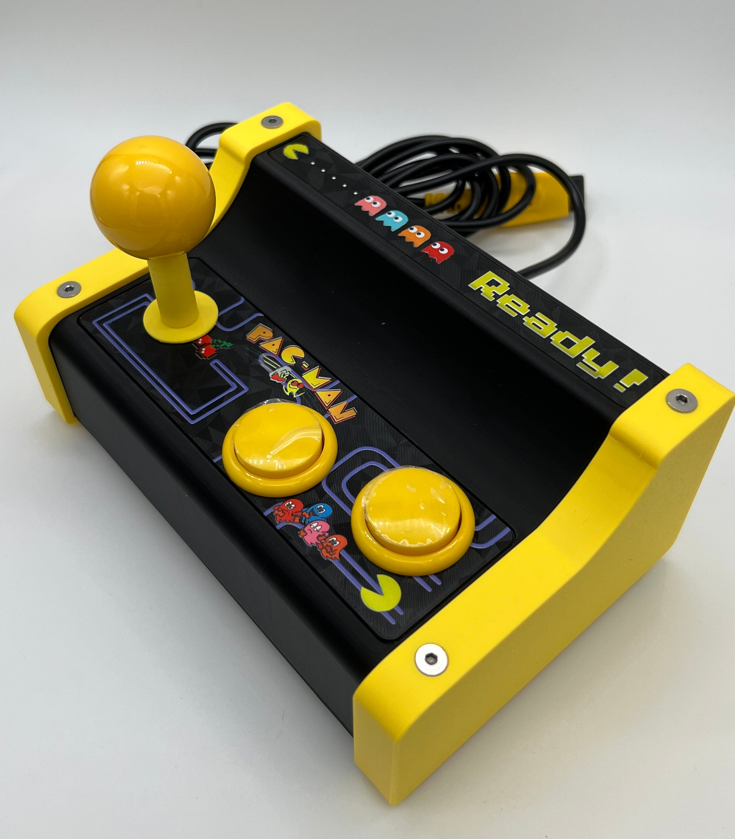 Pac-Man Themed Atari 7800 2600 2600+ Arcade Stick Controller Joystick ...